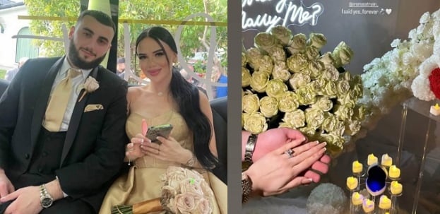 Iravunk.com | Արամ Ասատրյանի թոռան ամուսնության առաջարկությունը սիրելիին (ֆոտո)