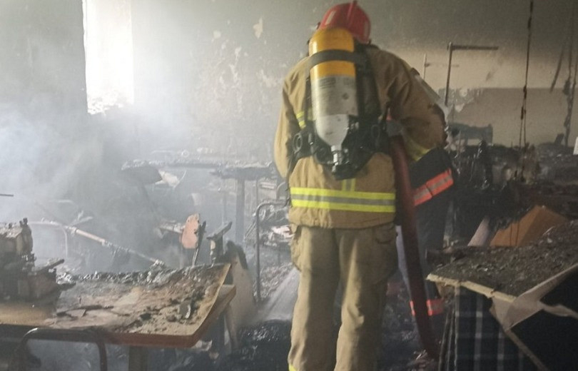 Iravunk.com | Գյումրիում կարի արտադրամաս է հրդեհվել