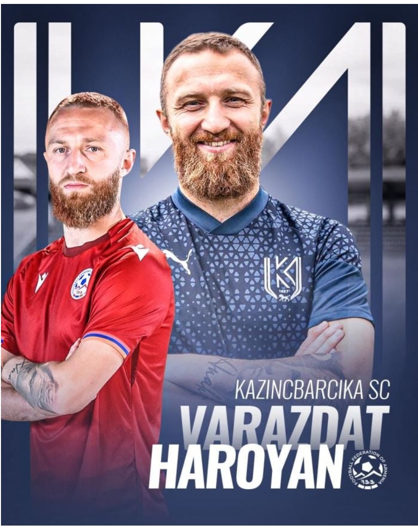 Iravunk.com | Վարազդատ Հարոյանը տեղափոխել է եվրոպական ակումբ