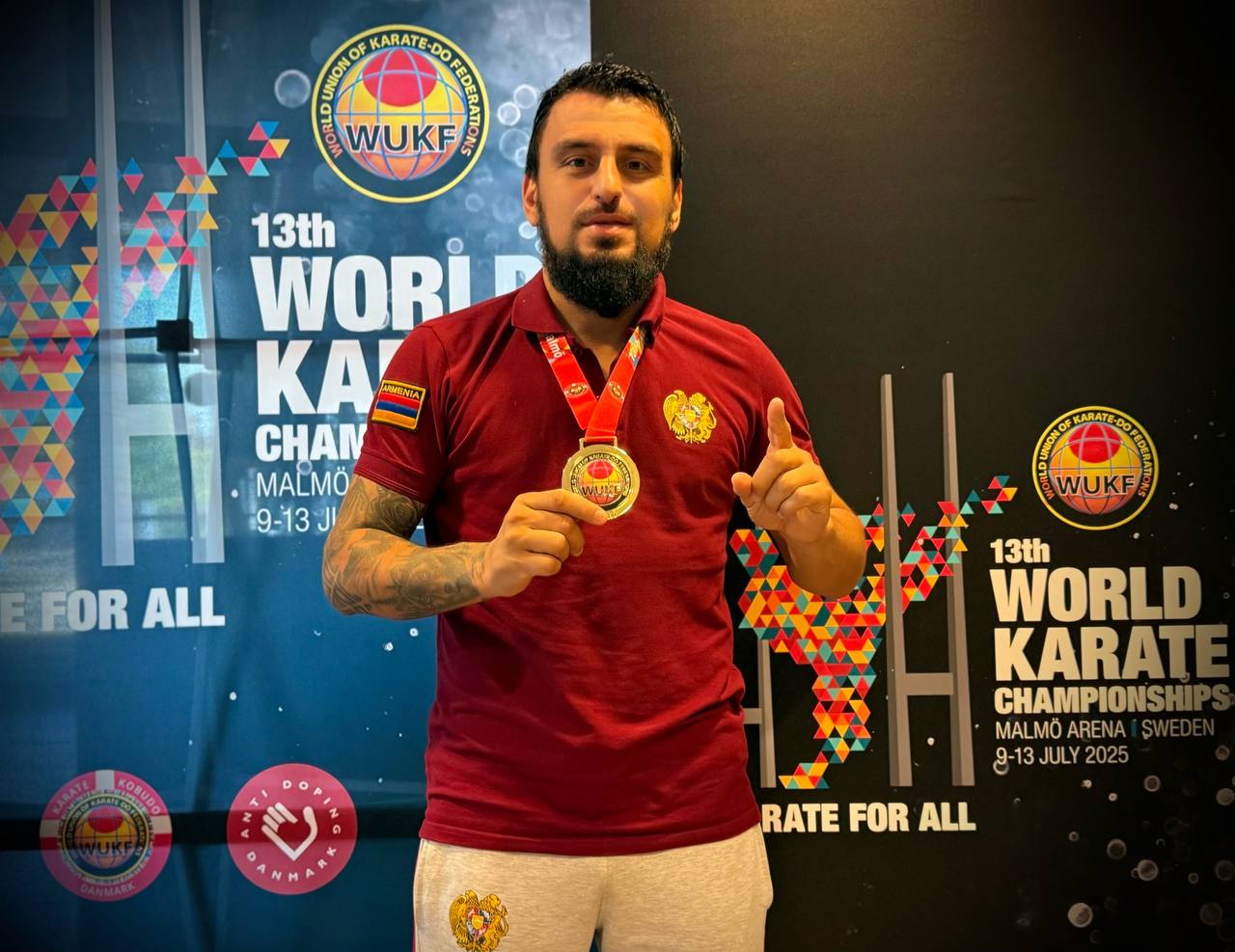 Iravunk.com | Պատմական հաղթանակ․ Կամո Ունանյանը դարձավ Հայաստանի առաջին WUKF աշխարհի չեմպիոն