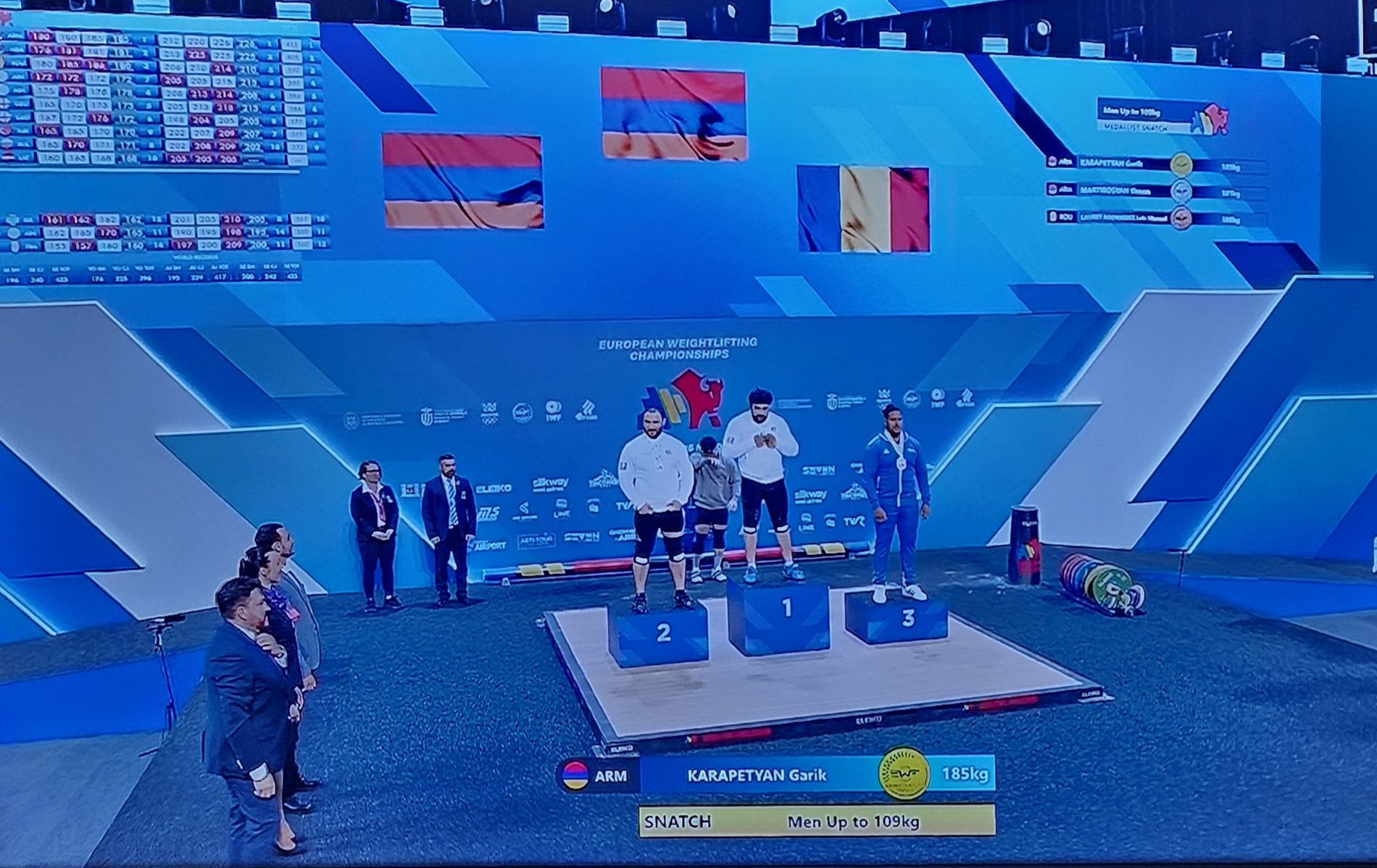 Iravunk.com | Հայ ծանրորդները բարձրացրեցին Հայաստանի դրոշը