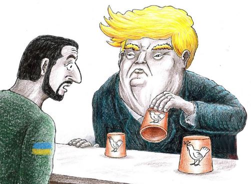 Iravunk.com | ԹՐԱՄՓԻՆ ԻՐՈՔ ՊԵՏՔ Է ՈՒԿՐԱԻՆԱԿԱՆ ՊԱՏԵՐԱԶՄԸ ԿԱՆԳՆԵՑՆԵԼԸ