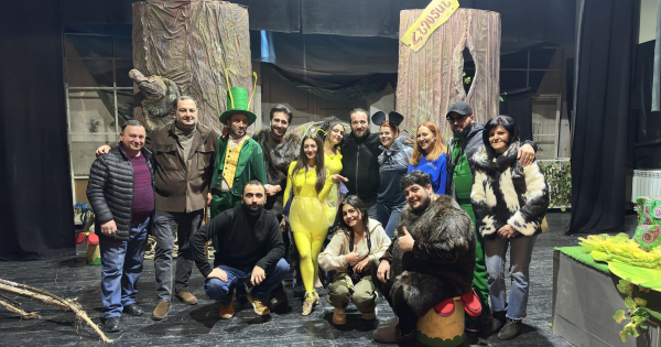 Iravunk.com | «Թատրոն կայարանի» «Պույ-պույ մկնիկը» հասավ Հրազդան